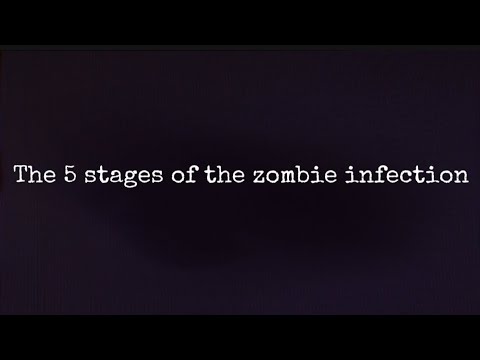 The 5 stages of the zombie infection. - YouTube