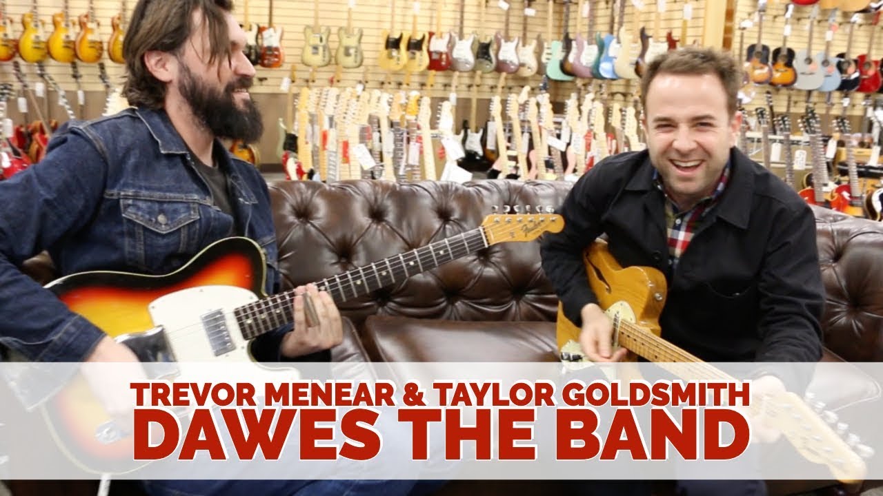 Taylor Goldsmith & Trevor Menear from Dawes | 1967 Fender Telecaster ...