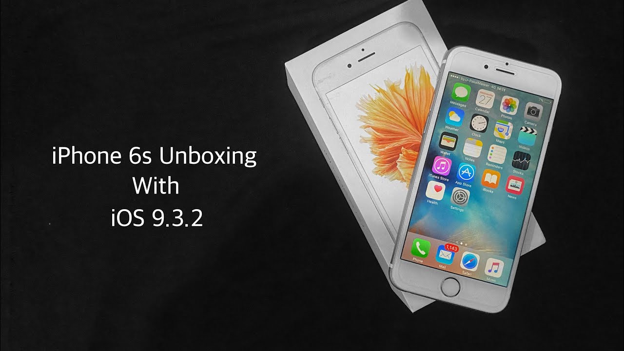 iPhone 6s Unboxing in 2021 (iOS 9) - YouTube
