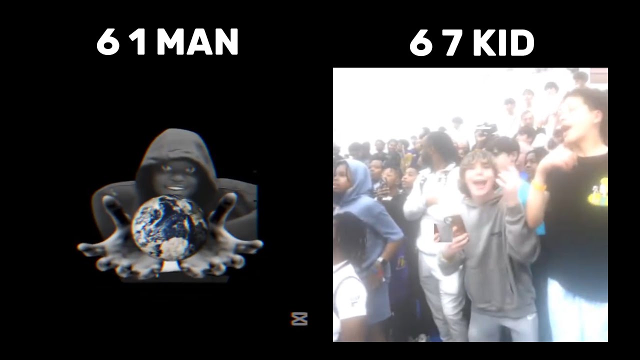 Battle of 6 1 MAN VS 67 KID Meme - YouTube
