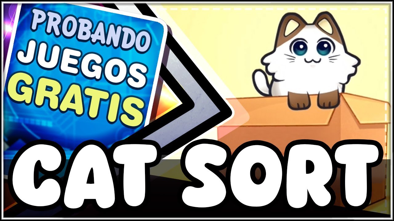 Cat Sort Puzzle: Cute pet game probando JUEGOS GRATIS - YouTube