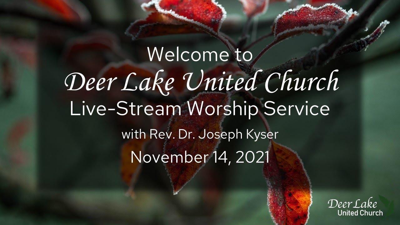 November 14, 2021: Why Must We Talk about Money? (Rev. Dr. Joseph Kyser ...