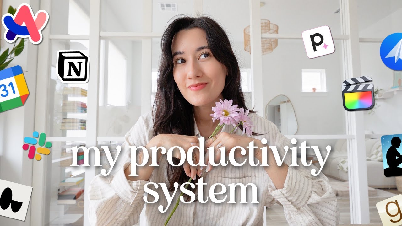 👩🏻‍💻 My Productivity System | How I Get Things Done & My Favorite Apps ...