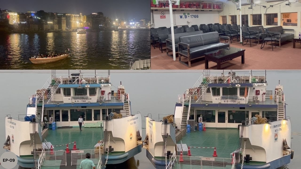 EP 09-Vivekananda Cruise Varanasi Vlog | 84 Ghat Tour | Varanasi Cruise ...