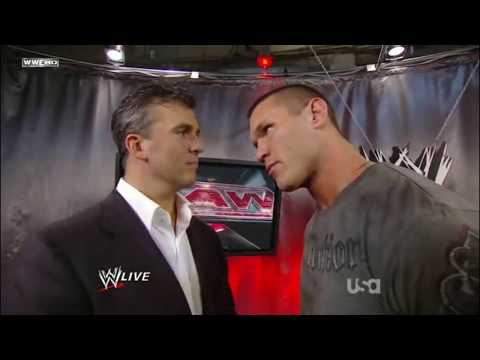 Randy Orton & Shane Mcmahon Backstage Segment WWE Raw 9.22.08