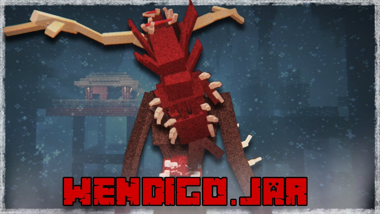 Adding the wendigo to minecraft with cody - YouTube