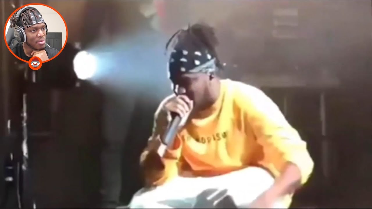KSI Reacts To A Fan Passing Out At His Concert - YouTube