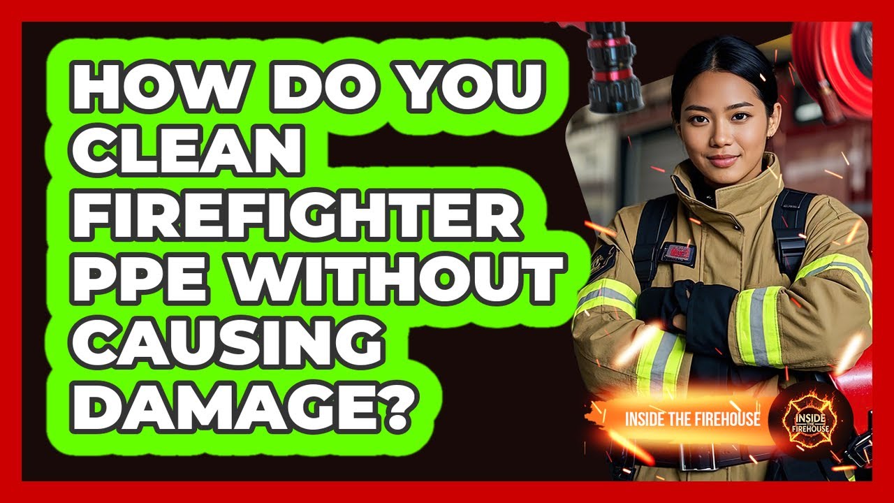 How Do You Clean Firefighter PPE Without Causing Damage? - Inside the ...