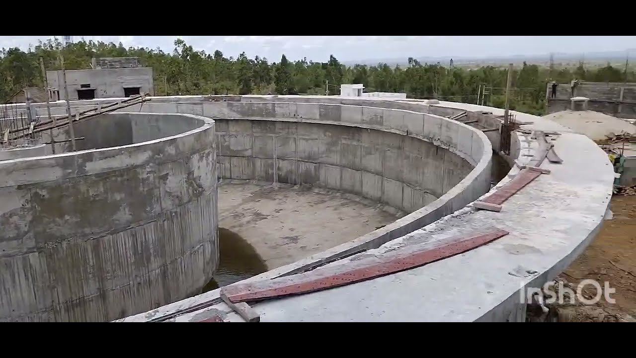 Wate treatment project 7 mld #wtp #construction #water supply scheme ...