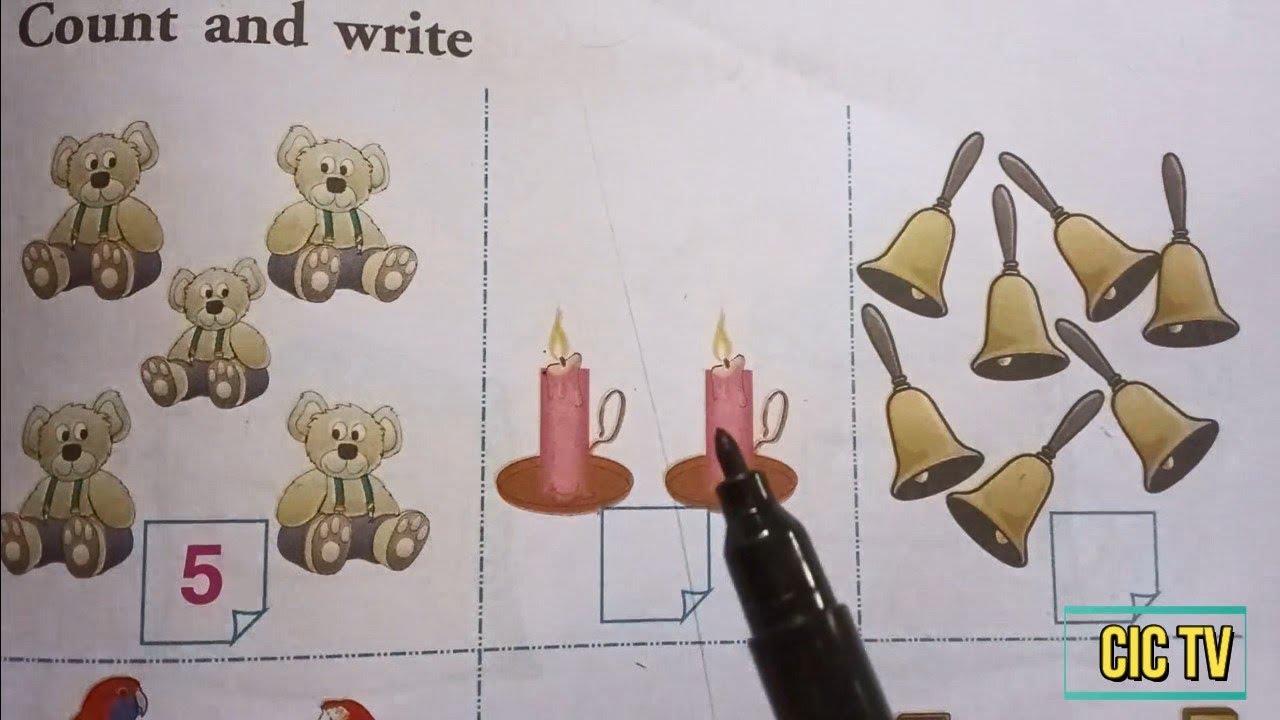 Learn Numbers & Counting 1 to 10|Counting Numbers | 123 Numbers ...