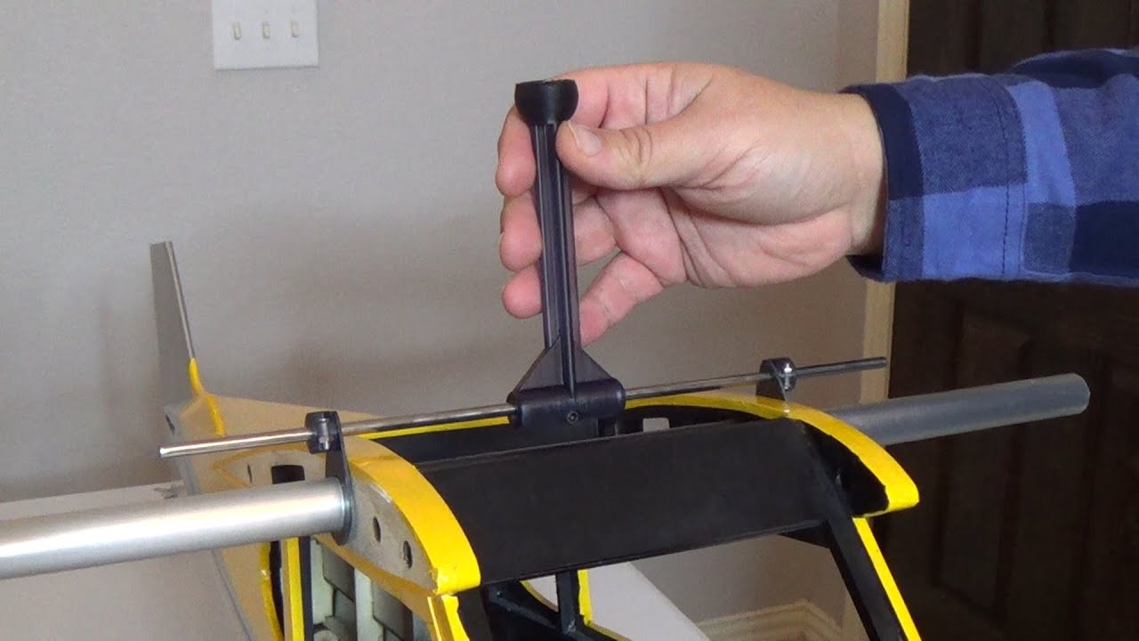 Hang a Plane The Drop Wing Tube Hanger - YouTube