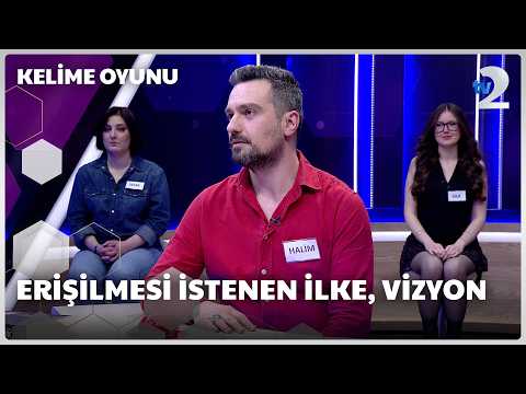 Erişilmesi istenen ilke, vizyon | Kelime Oyunu
