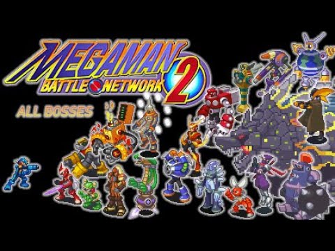 Mega Man Battle Network 2 ALL BOSSES - YouTube