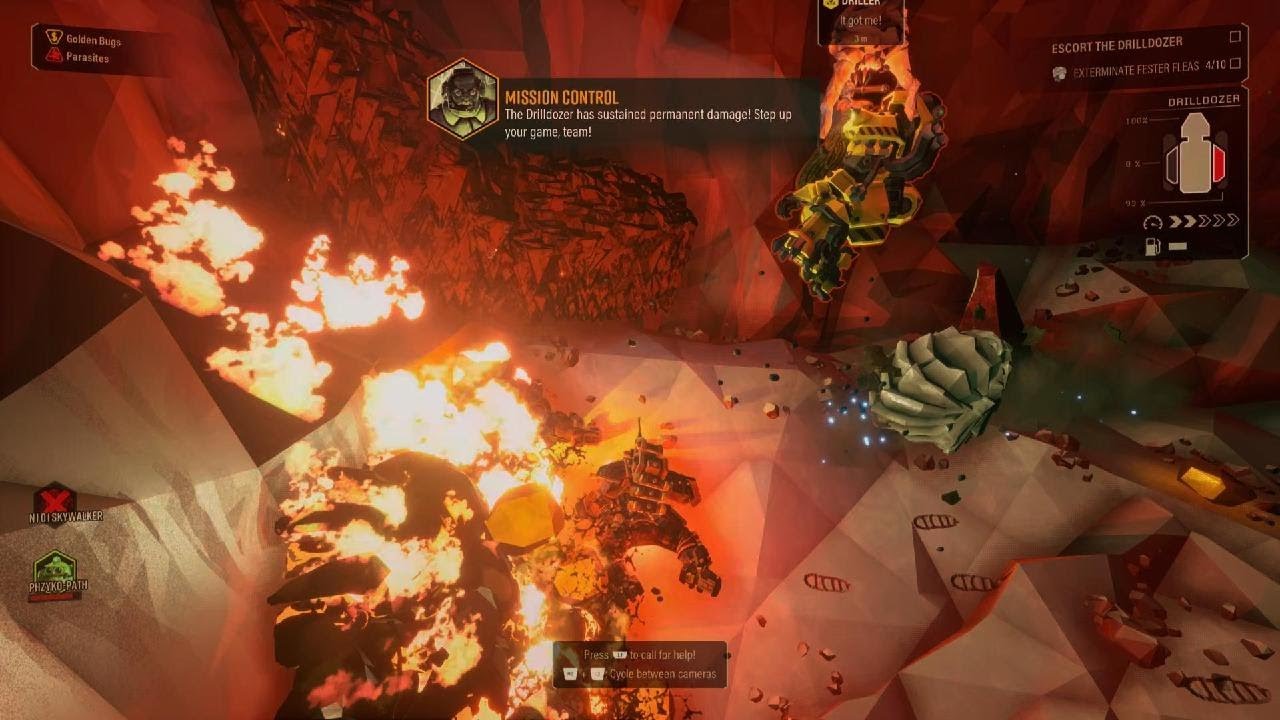 DRG When A Cave Leech Ruins A Mission - YouTube