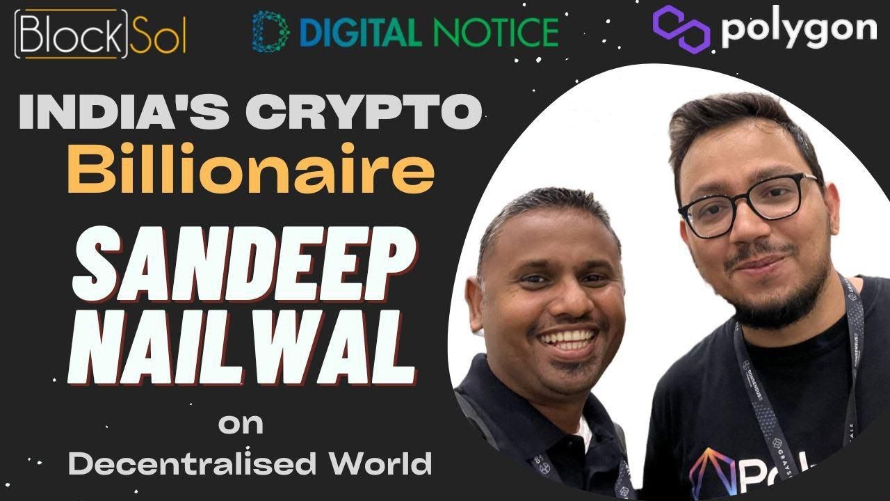 Interview with Polygon Co-founder - Sandeep Nailwal | #Consensus2022 ...