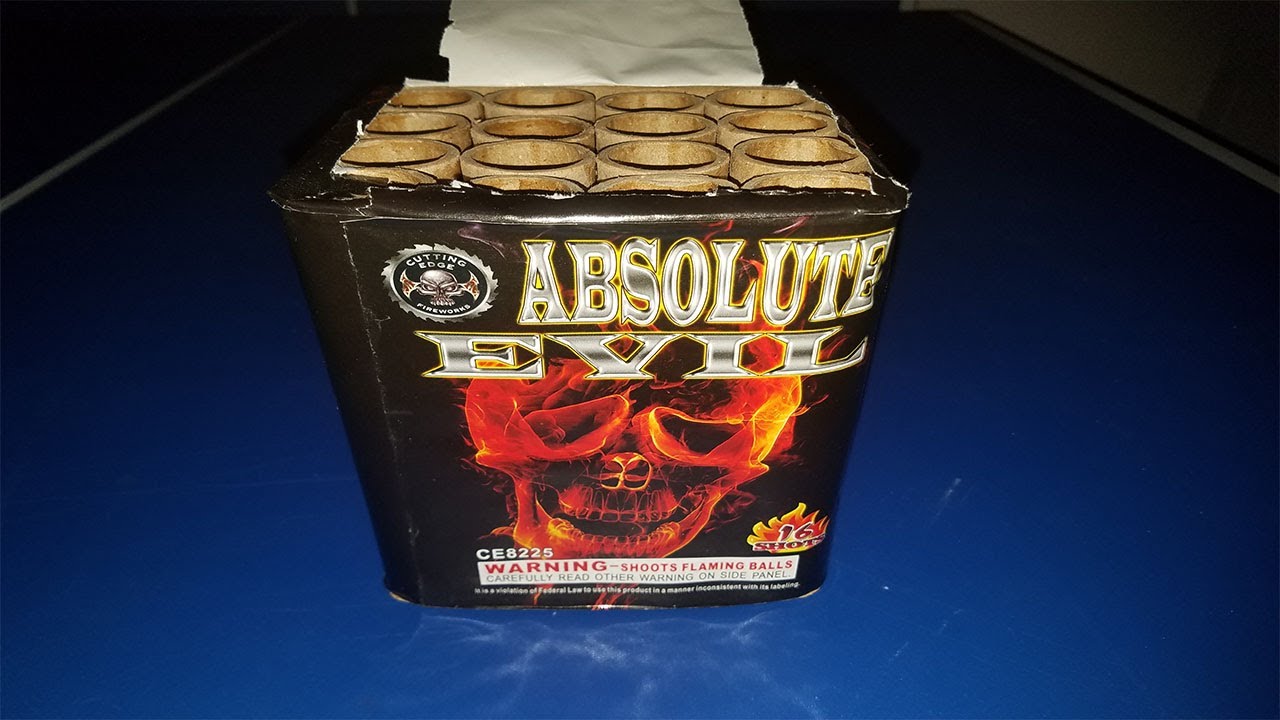 Absolute Evil - 200G By Cutting Edge Fireworks - YouTube