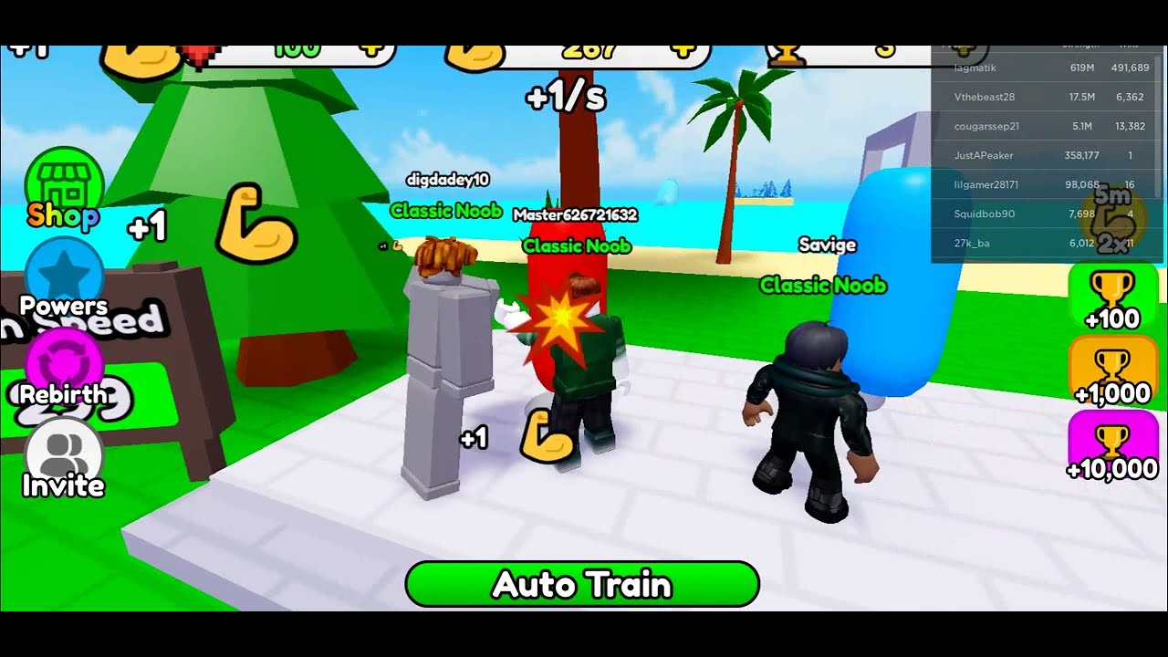 Playing Knockout Simulator on Roblox! - YouTube