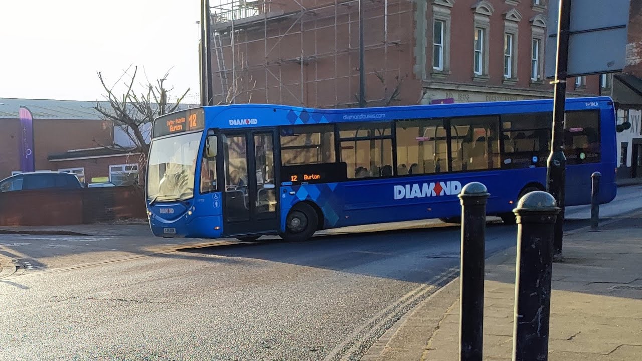 Diamond Bus East Midlands 30973 YJ16 DDN Optare Metrocity (Mega loud ...