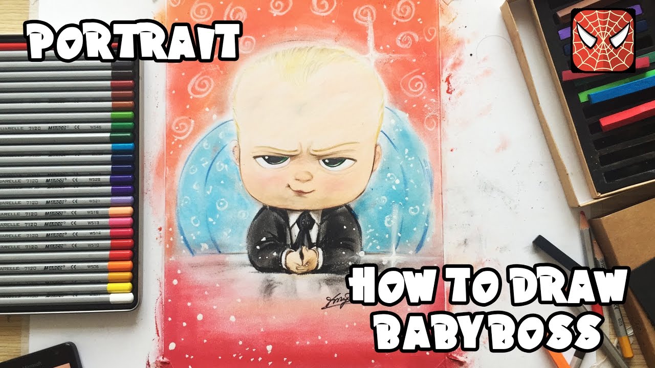 How to Draw Baby Boss | Art Kids - YouTube