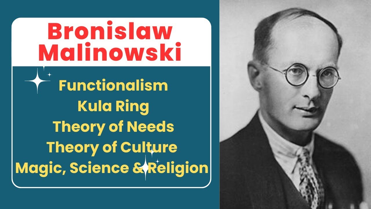 Bronislaw Malinowski | Kula Ring | Magic, Science and Religion | Needs ...