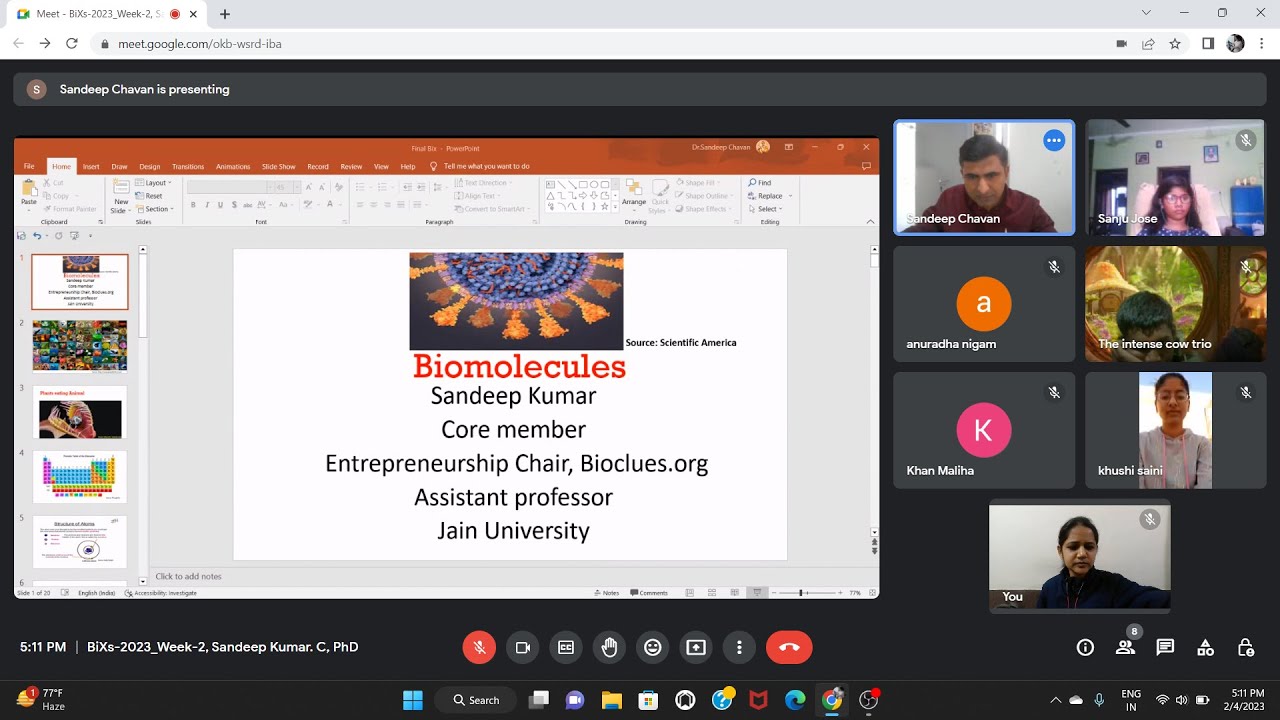 Sandeep Kumar, PhD | Bioclues | Bioinformatics for School children ...