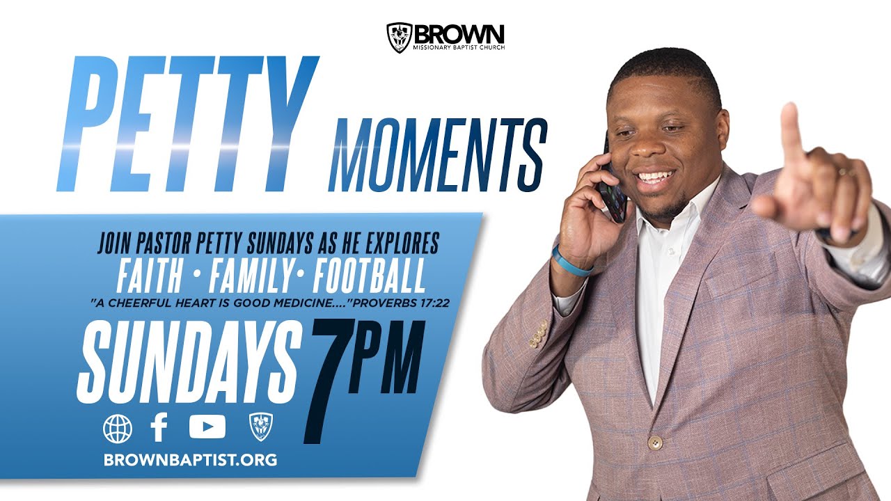 LIVE - Petty Moments | Pastor Willie Petty - YouTube