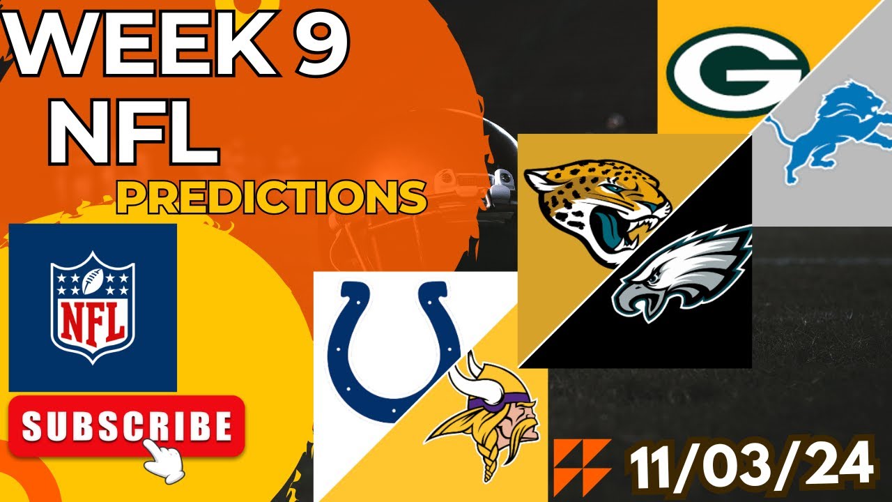 NFL Picks Today 11/3/24 NFL Week 9 Picks, Nfl Picks and Predictions ...