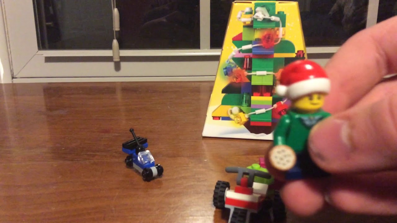 Lego Christmas Tree ornament promo set (5004934) review - YouTube