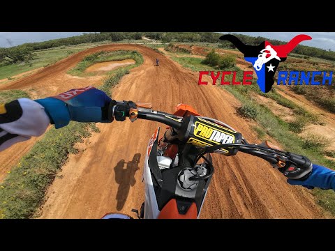 Getting Arm Pump at Cycle Ranch Motocross Park - YouTube
