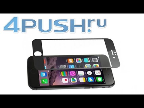 Защитное стекло Ainy для iPhone 6/6s Full Screen Cover на весь экран ...