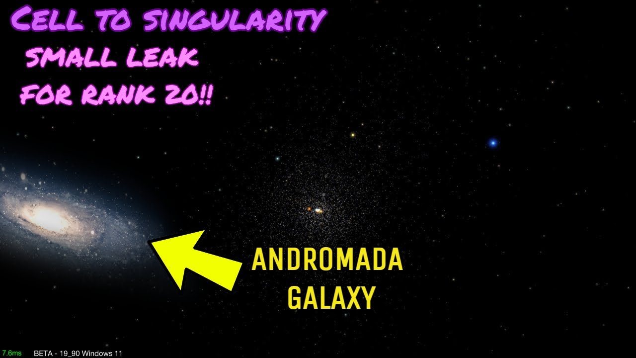 SMALL RANK 20 LEAKS!!! | Cell to singularity the beyond - YouTube