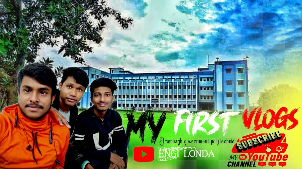 My First Vlog//College a first Day//AGP college //Vlog no1//polytechnic ...