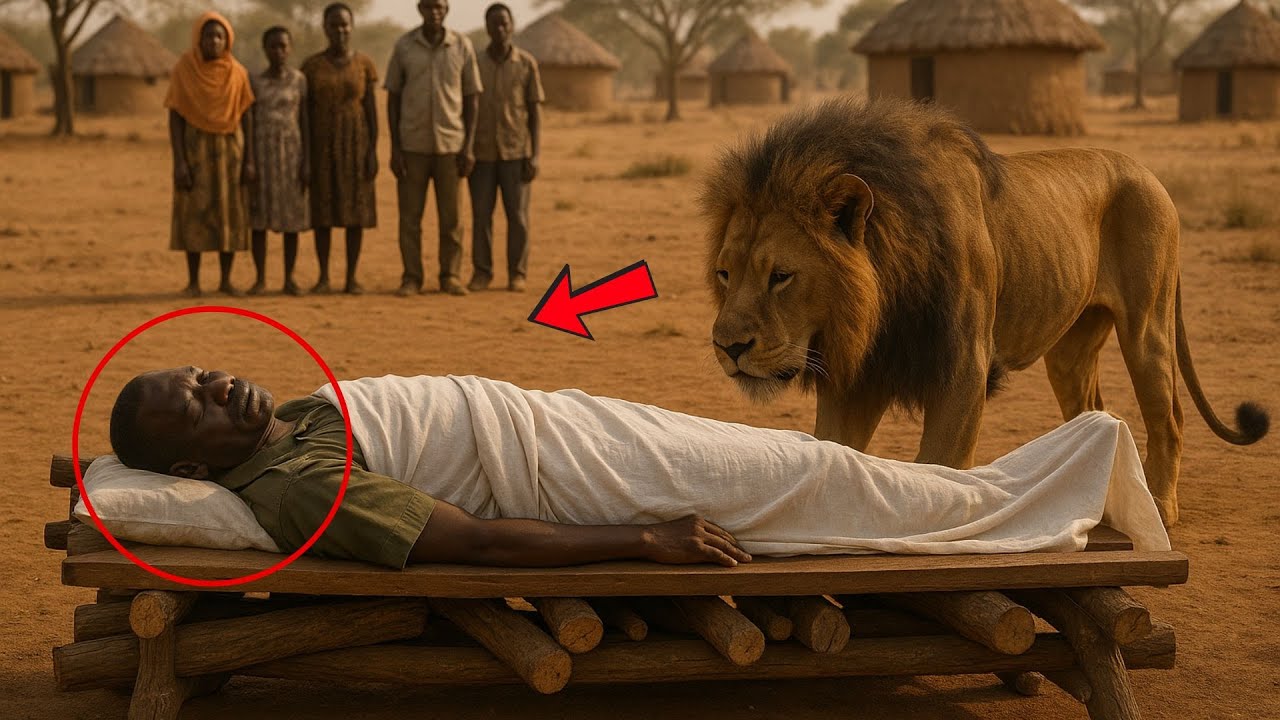 Lion Attends His Savior’s Funeral - The Heartwarming Moment That ...
