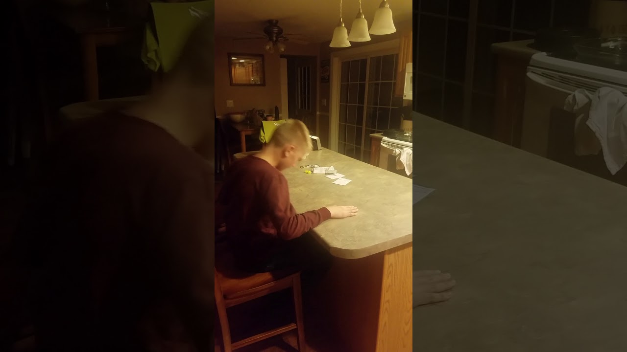 Slamming head against table really hard - YouTube