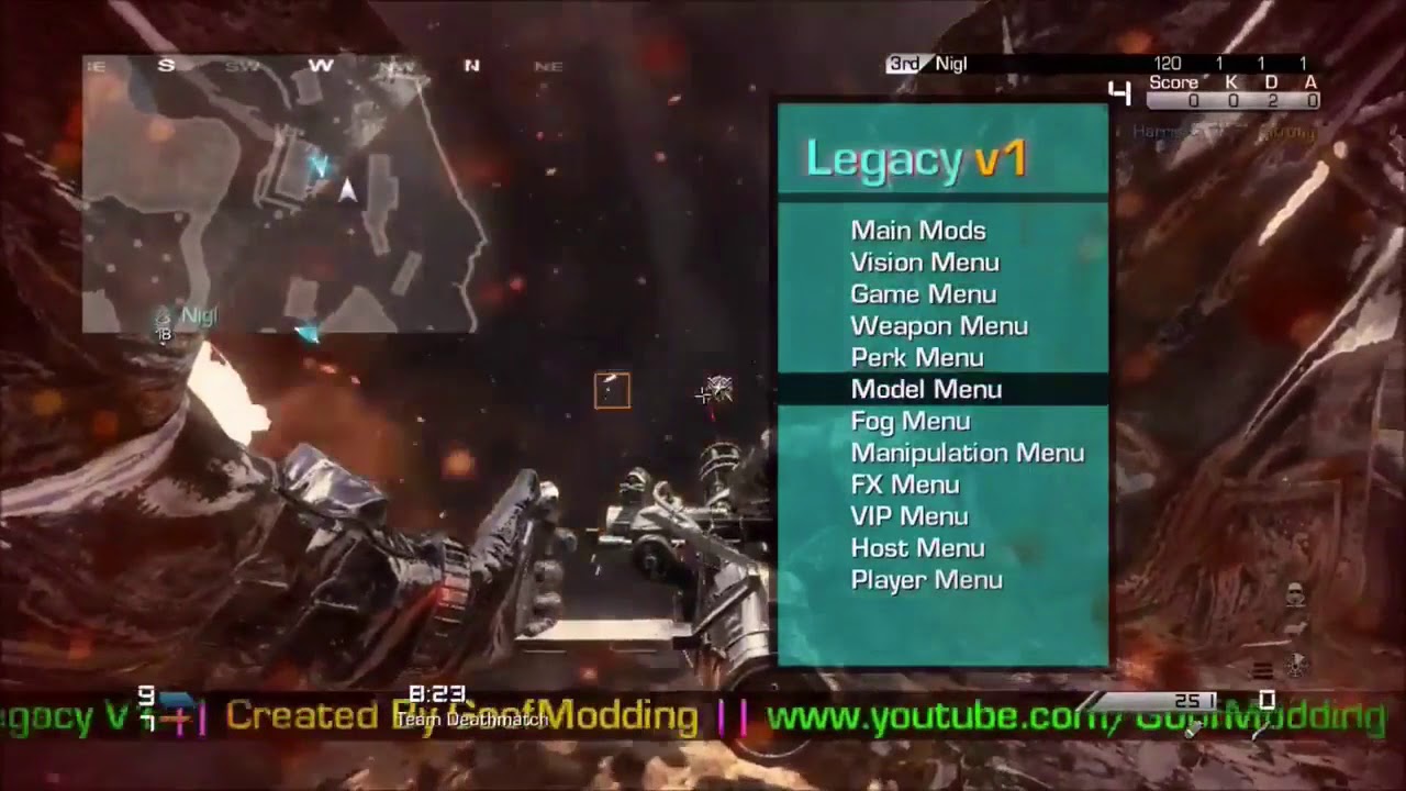CoD Ghost Legacy V1 Mod Menu - YouTube