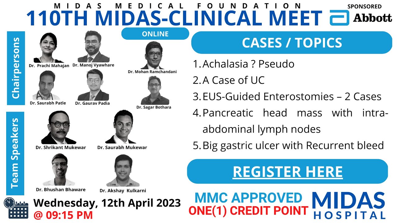 110th MIDAS CLINICAL MEET - YouTube