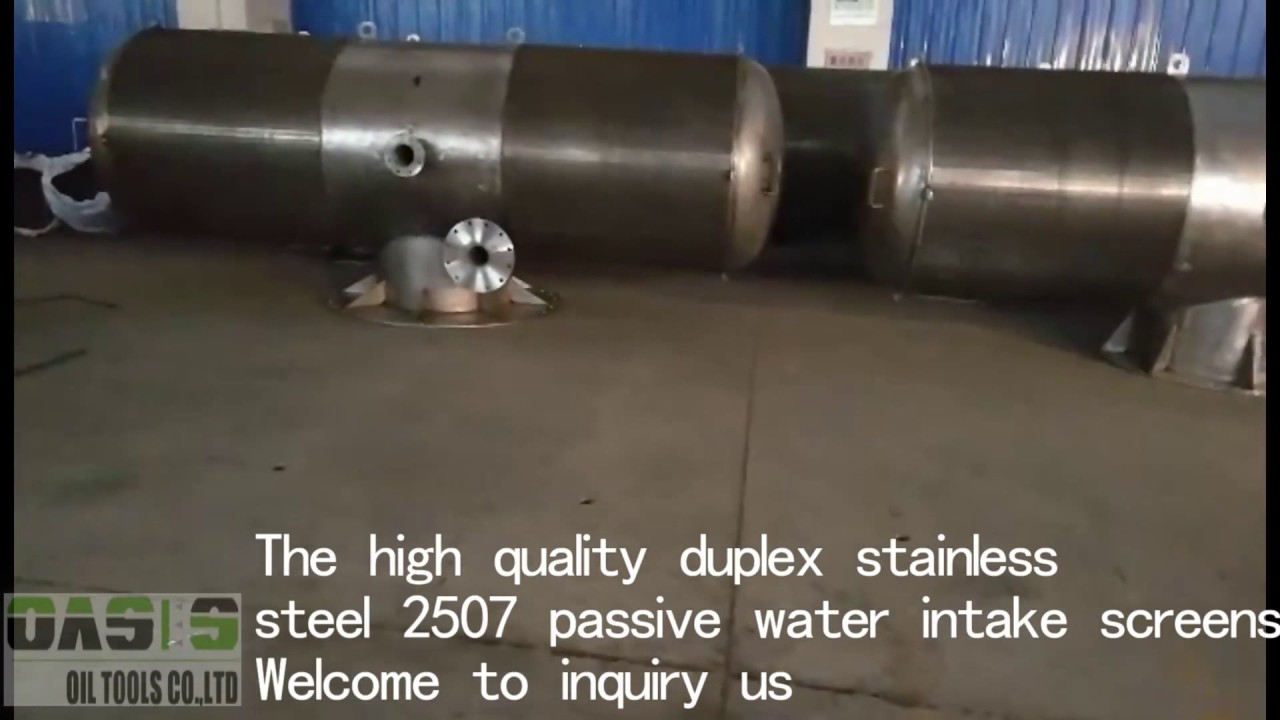 These new products(passive water intake screens) have been sent to the ...