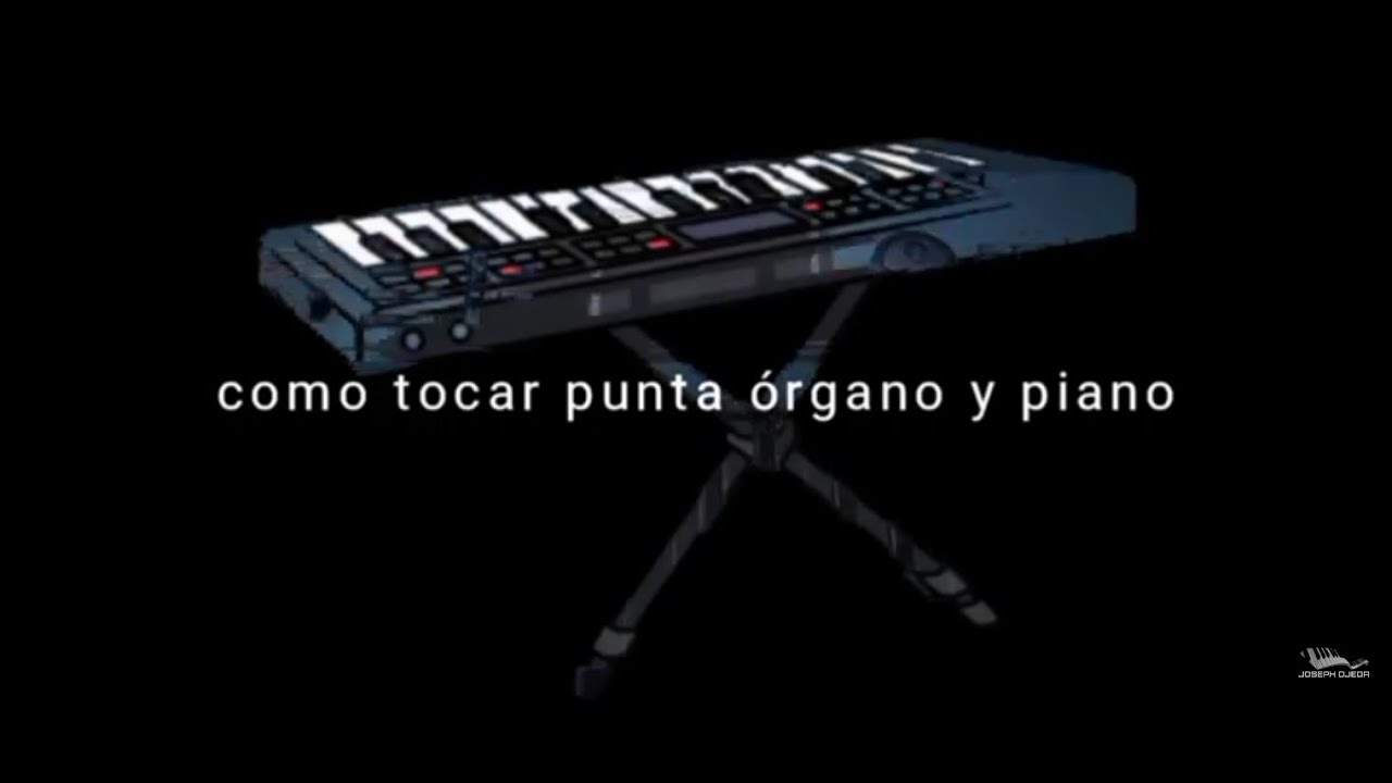 Como Tocar Ritmo Punta En Teclado (Órgano y Piano) Tutorial - YouTube