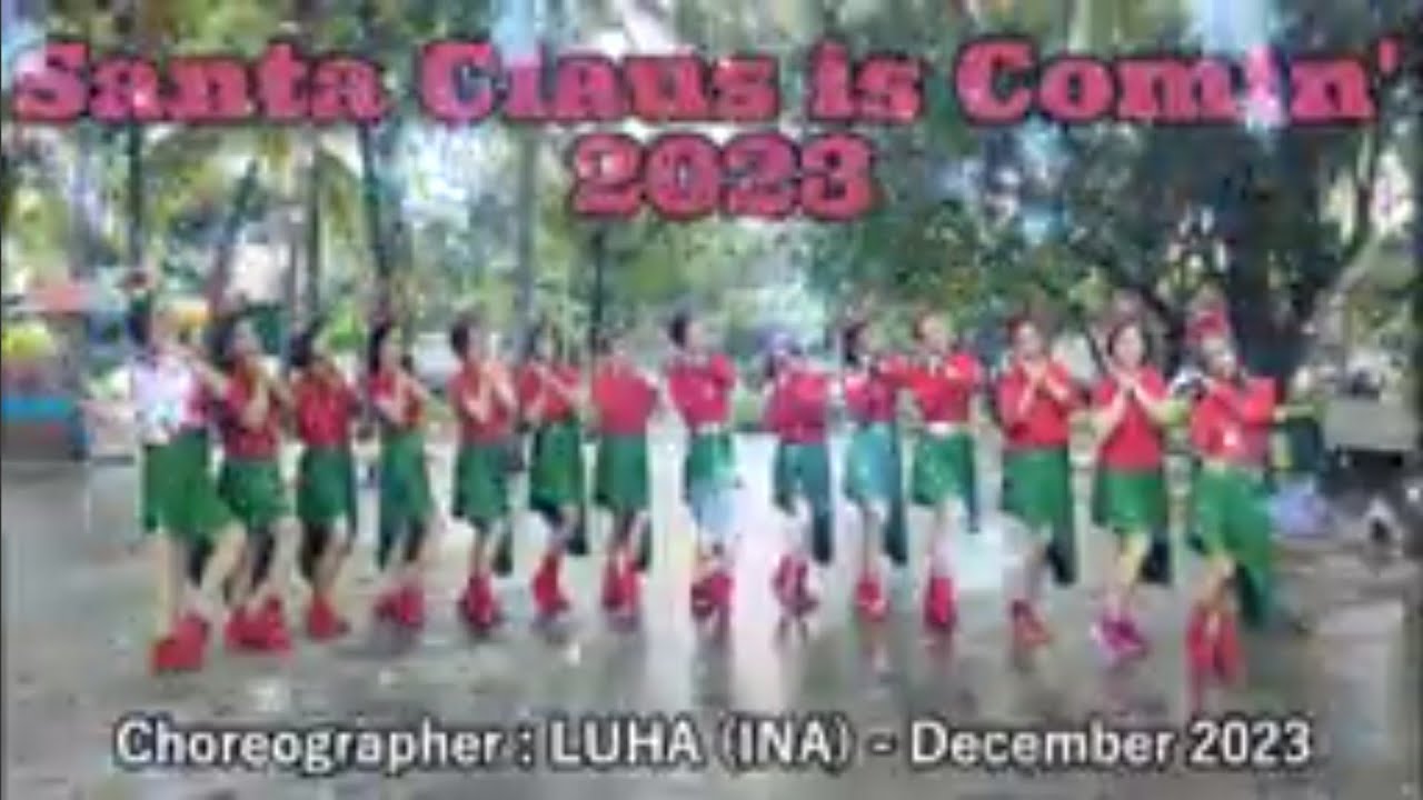 Santa Claus is Comin' 2023 - Line Dance - YouTube