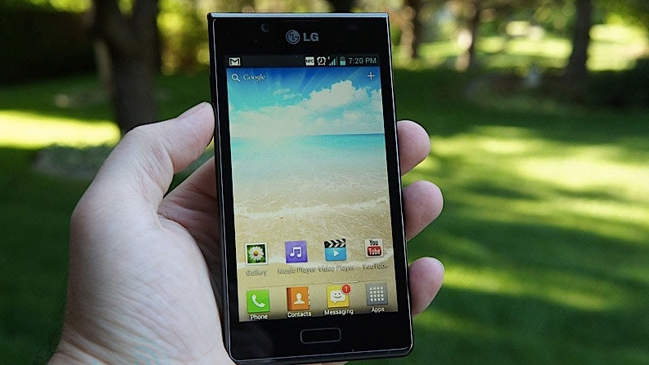 LG Optimus L7 Hands On Review - YouTube