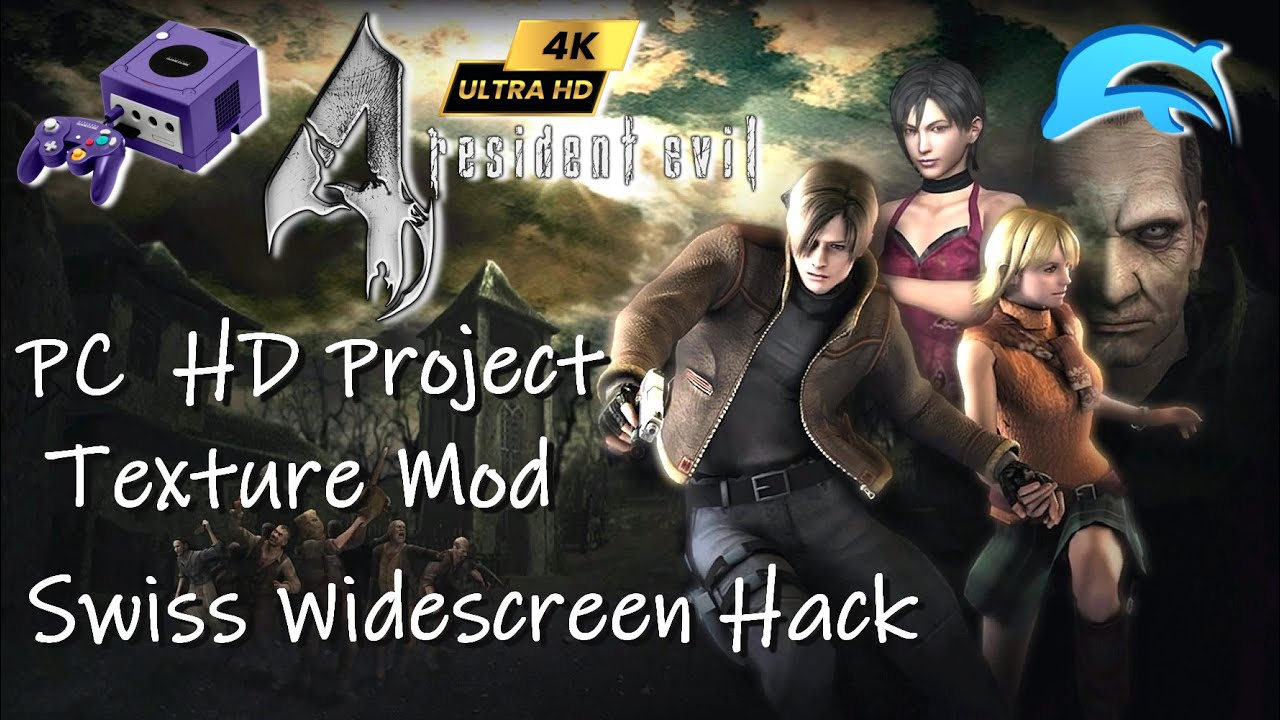 Resident Evil 4 ~PC HD Project Texture 4K Swiss Widescreen | Wii ...