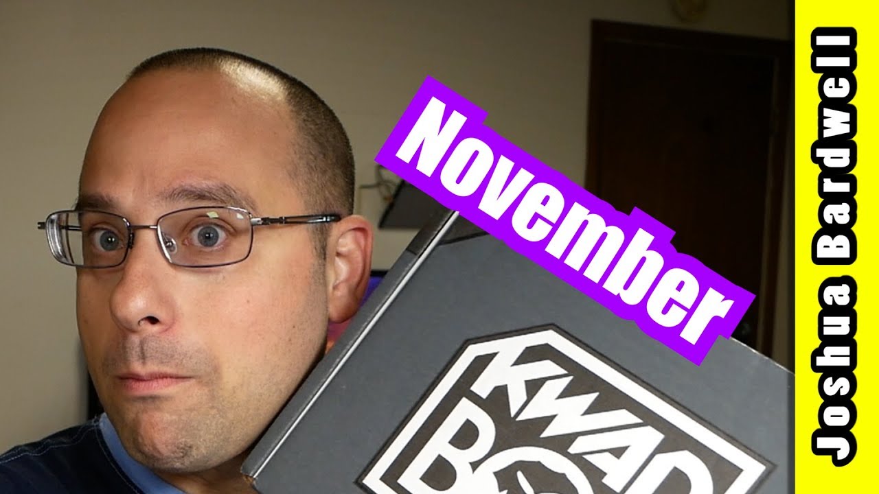 KWAD BOX | November 2018 Unboxing - YouTube