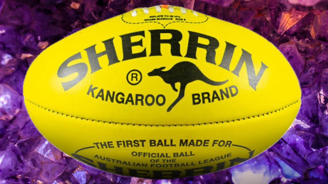 This *COLOUR* Sherrin should be used for ALL AFL games and this is why ...