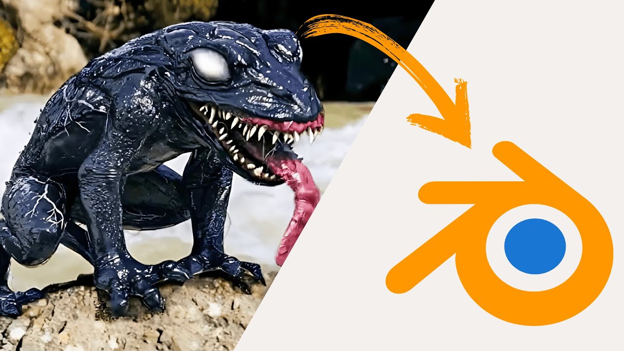 Venom: Last Dance - Venom's Frog Transformation 3D Model - YouTube