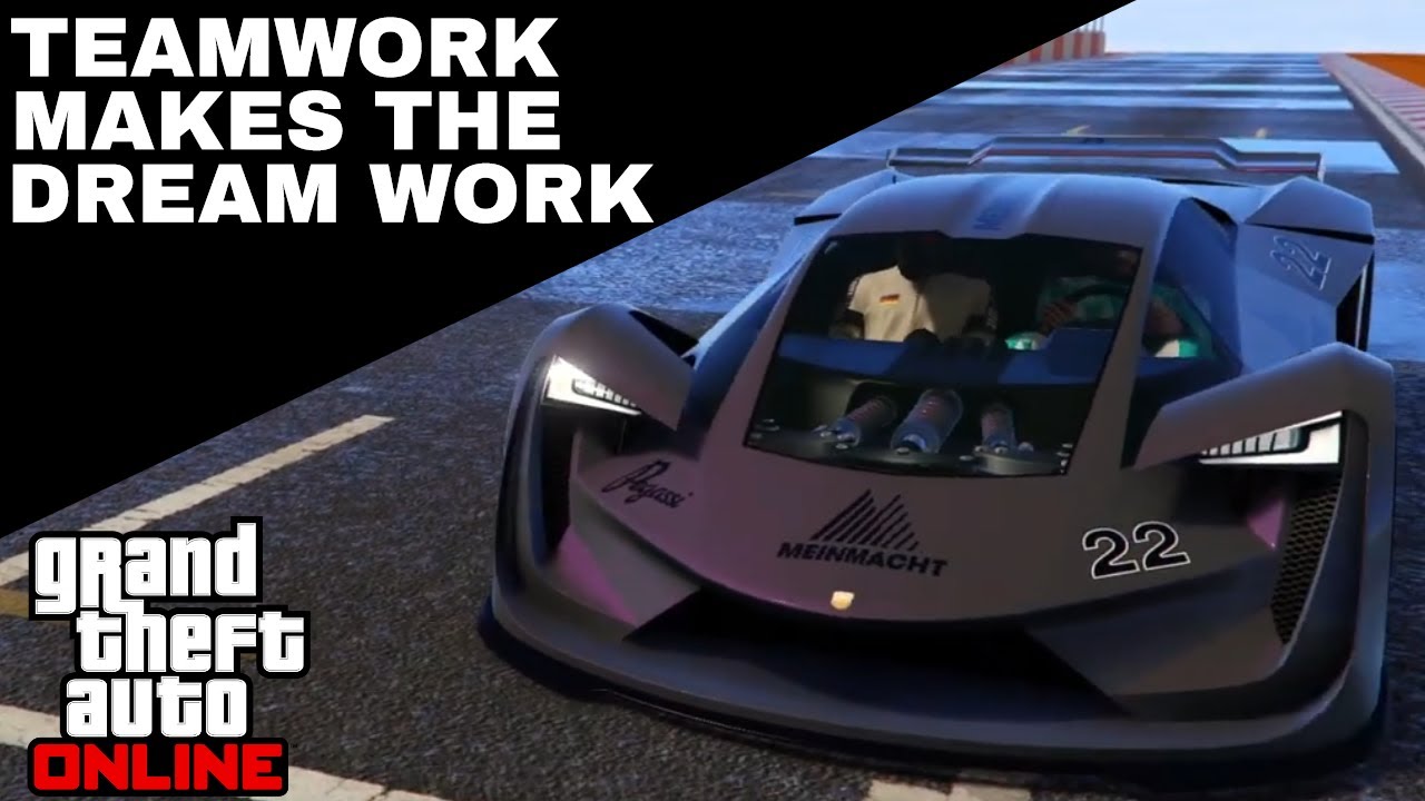 TEAMWORK MAKES THE DREAM WORK: GTA 5 WITH FRIENDS - YouTube