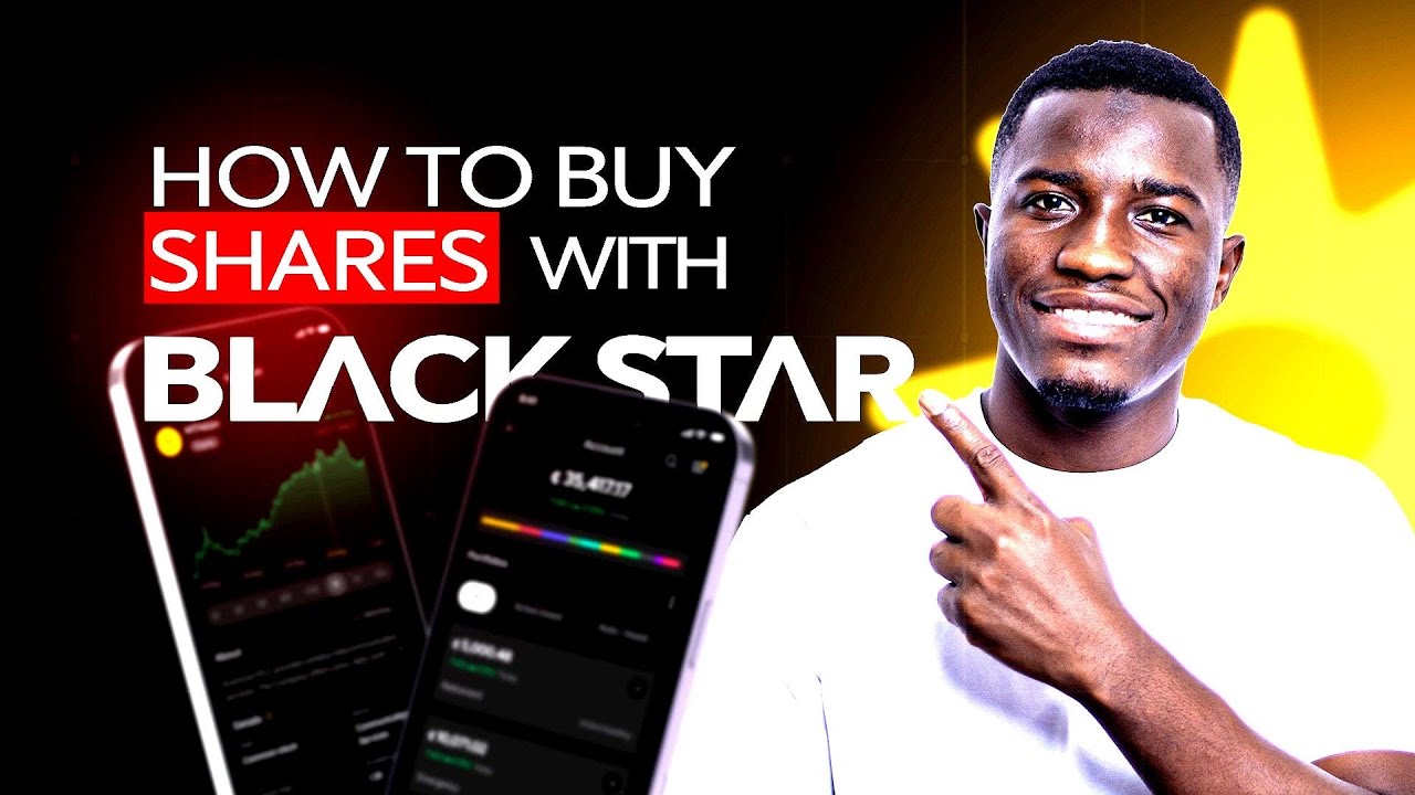 How to buy shares in Ghana stock exchange with Blackstar App - YouTube