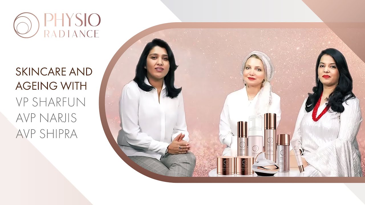 VP Sharfun Discusses Skincare and Ageing with AVP Narjis & AVP Shipra ...