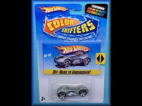Hot Wheels RD-03 Color Shifters - YouTube