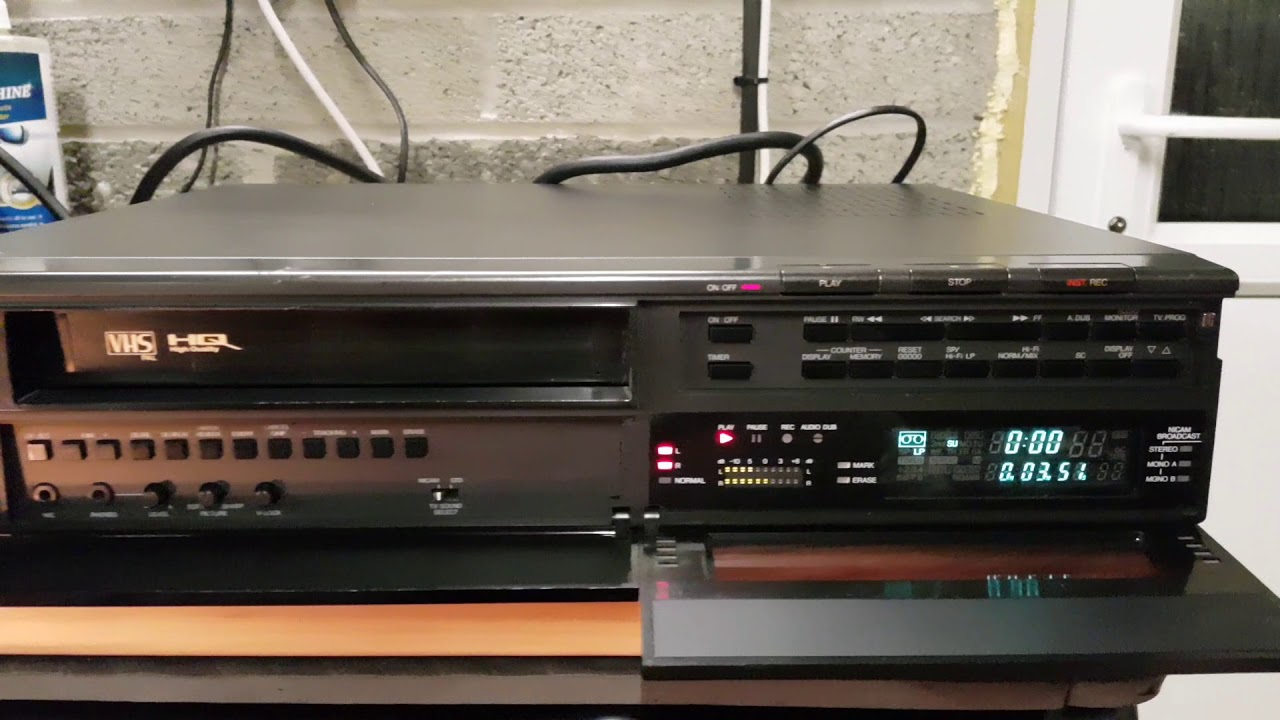 Ferguson Videostar FV33H vcr playback (audio only) - YouTube
