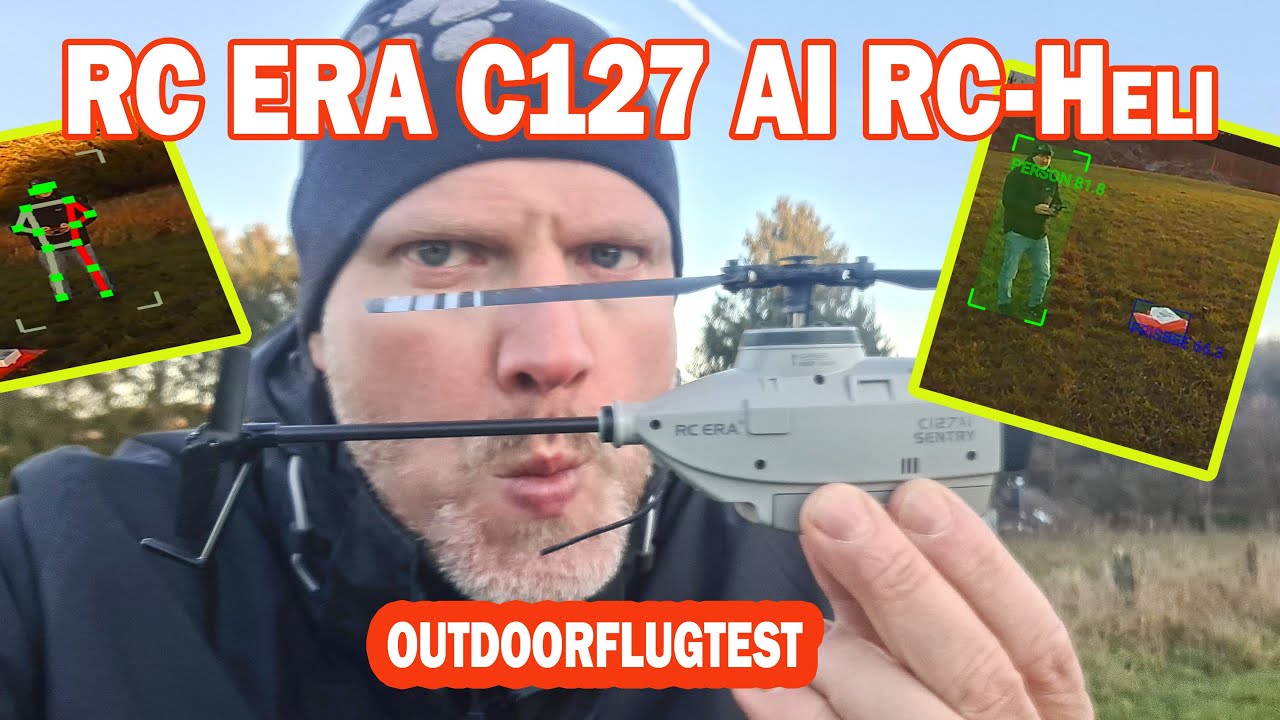 RC ERA C127 AI Recognition Mini RC-Helikopter mit 1080P-Kamera - mit KI ...